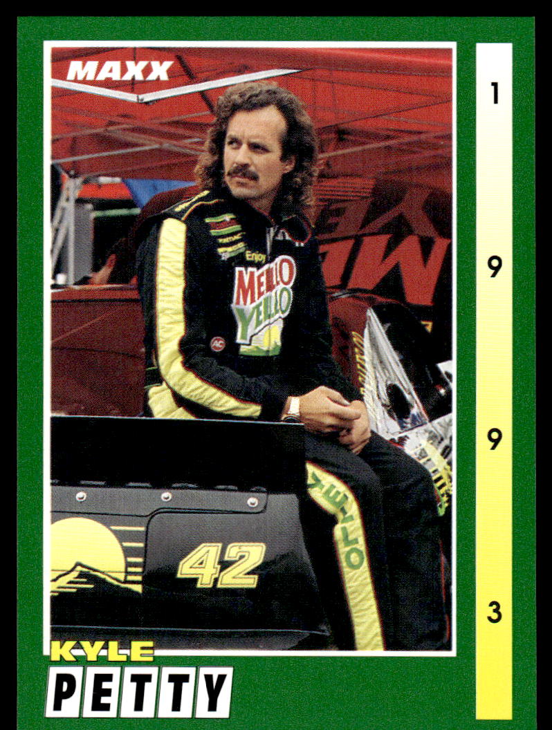 Kyle Petty 1993 Maxx Race Cards # 42 Base — Collectible Craze America