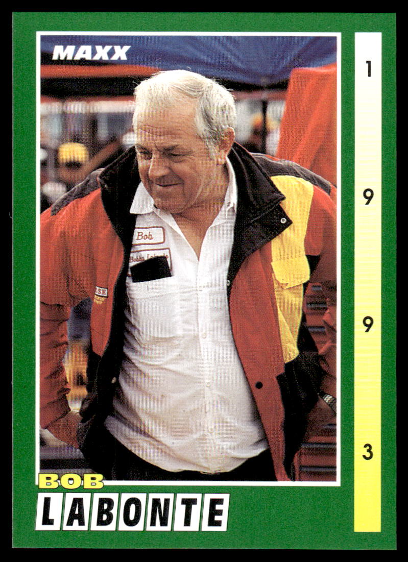 Bob Labonte 1993 Maxx Race Cards # 185 Base — Collectible Craze America