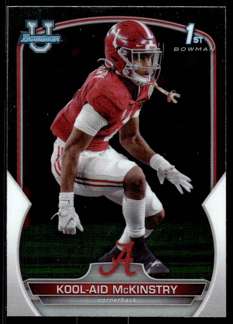 Kool-Aid McKinstry 2022 Bowman U Football # 14 1st Base Alabama ...
