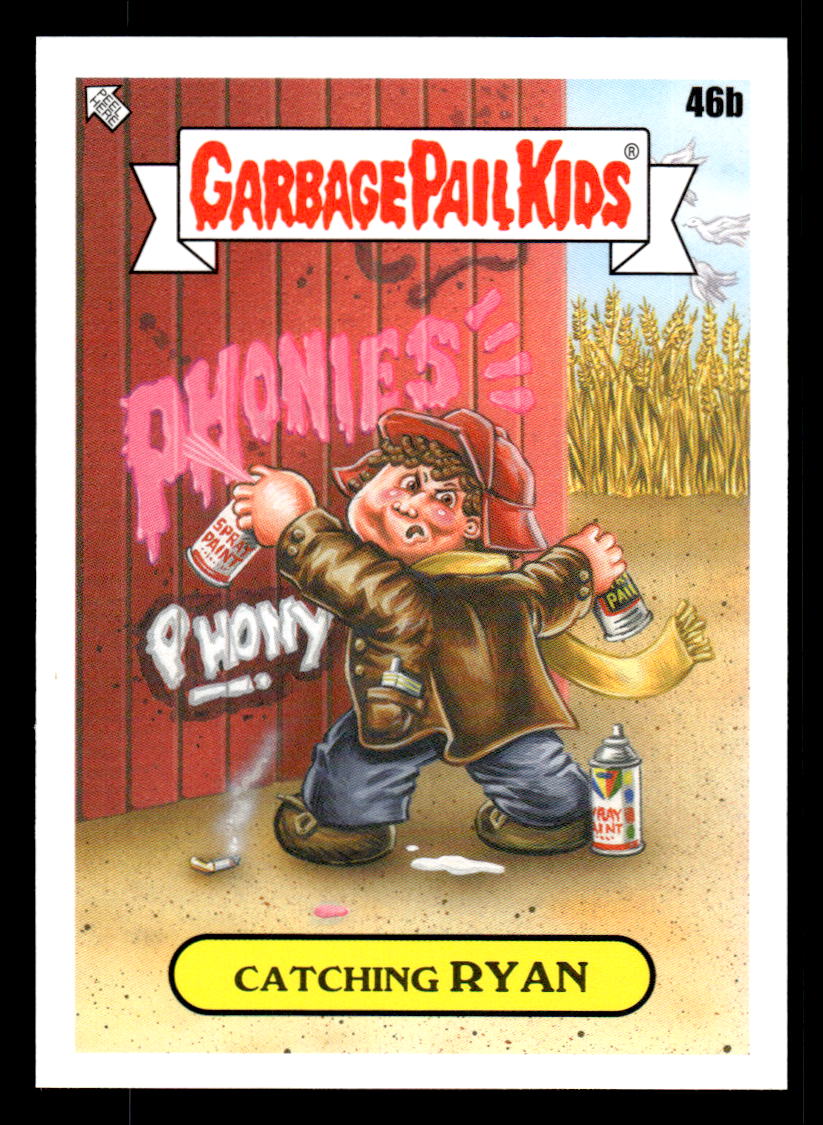 2022 Topps Garbage Pail Kids Bookworms Catching RYAN # 46b Base ...