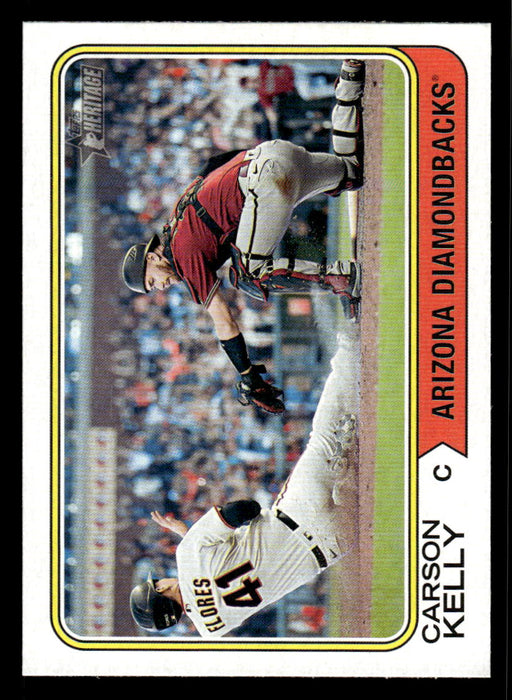 2023 Topps Heritage Baseball Carson Kelly # 32 Base Arizona Diamondbac ...
